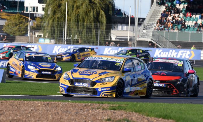 Sam Osborne claims maiden BTCC win in reverse-grid Silverstone race ...