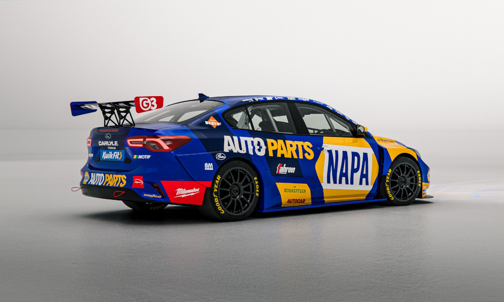 NAPA Racing UK introduces Ford Focus Saloon to the BTCC » TouringCars.Net